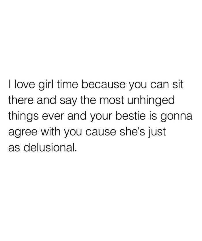 When your bestie is just as unhinged as you are - 9GAG