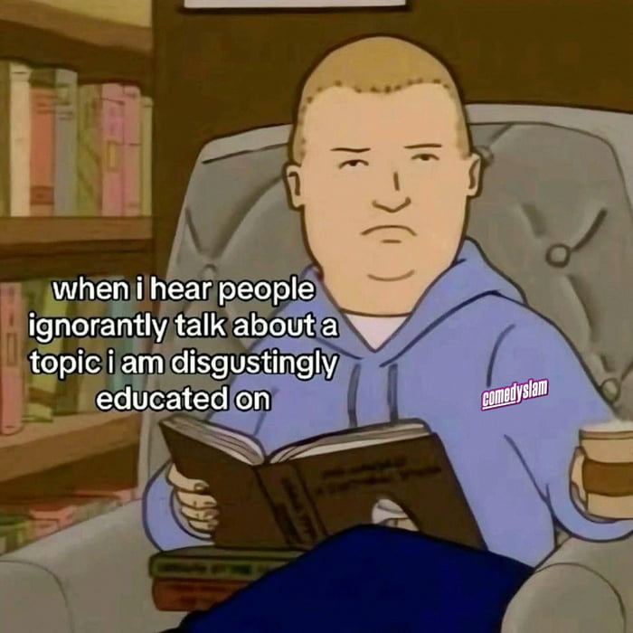 When you know they're wrong and you're ready to prove it. - 9GAG