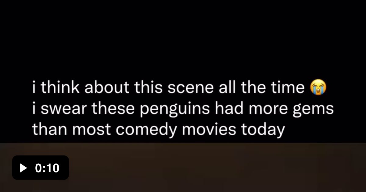 Penguins asking the real questions - 9GAG