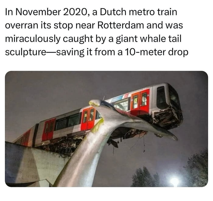 When art literally saves the day. This train got a second chance thanks ...