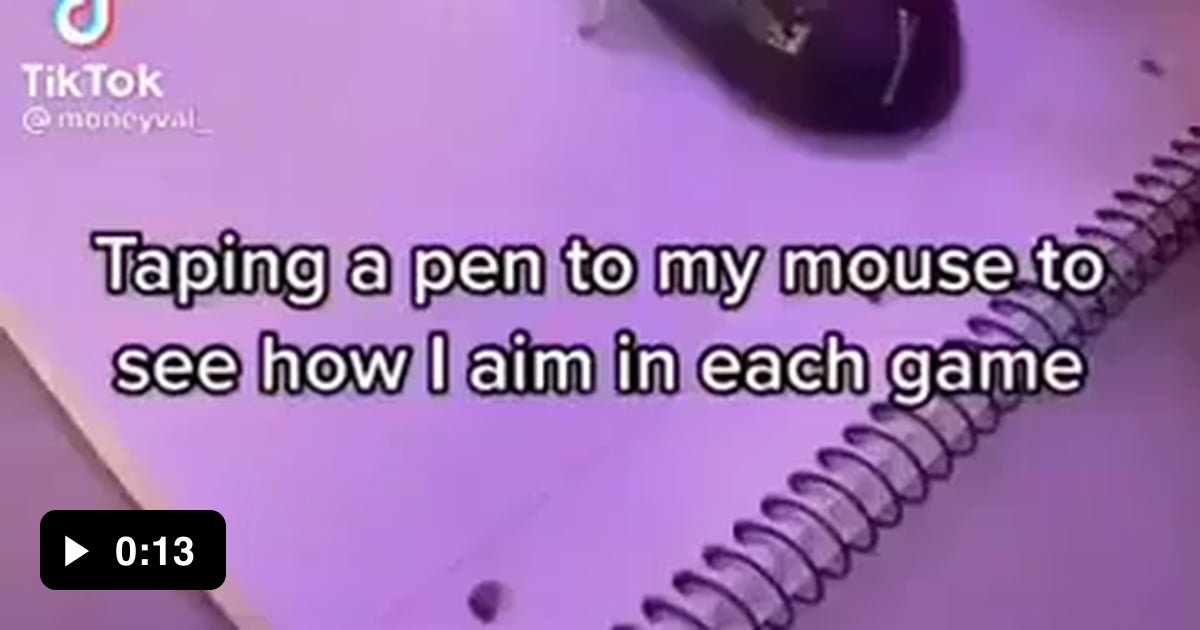 This is how you check your aim in different games - 9GAG