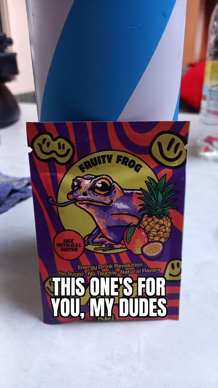 On Wednesdays, we drink some frog energy - 9GAG