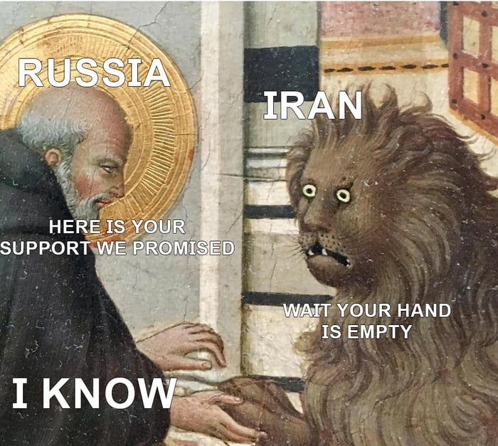 You help Russia - you give them what they need. Russia helps you - you get nothing. Or worse. - 9GAG