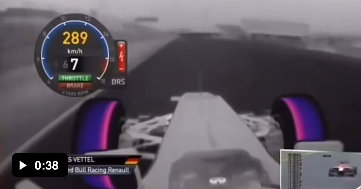 The heat of the race is truly visible with thermal imaging on these F1 ...