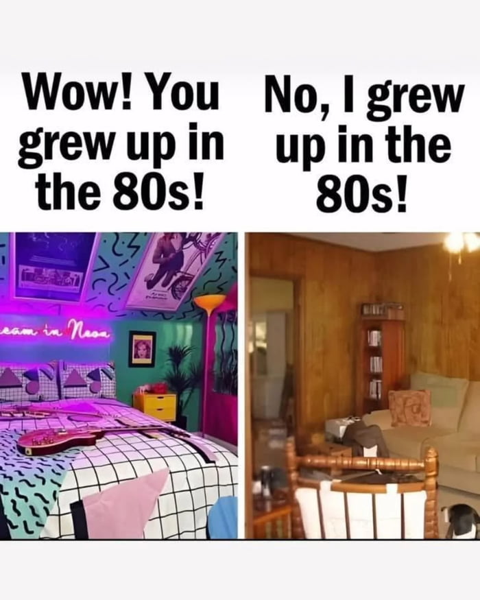 Growing up in the 80s versus how movies portray it - 9GAG