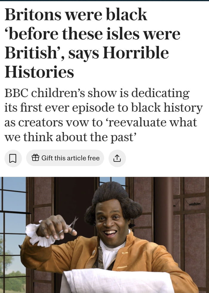 Remember that the UK were black once - 9GAG
