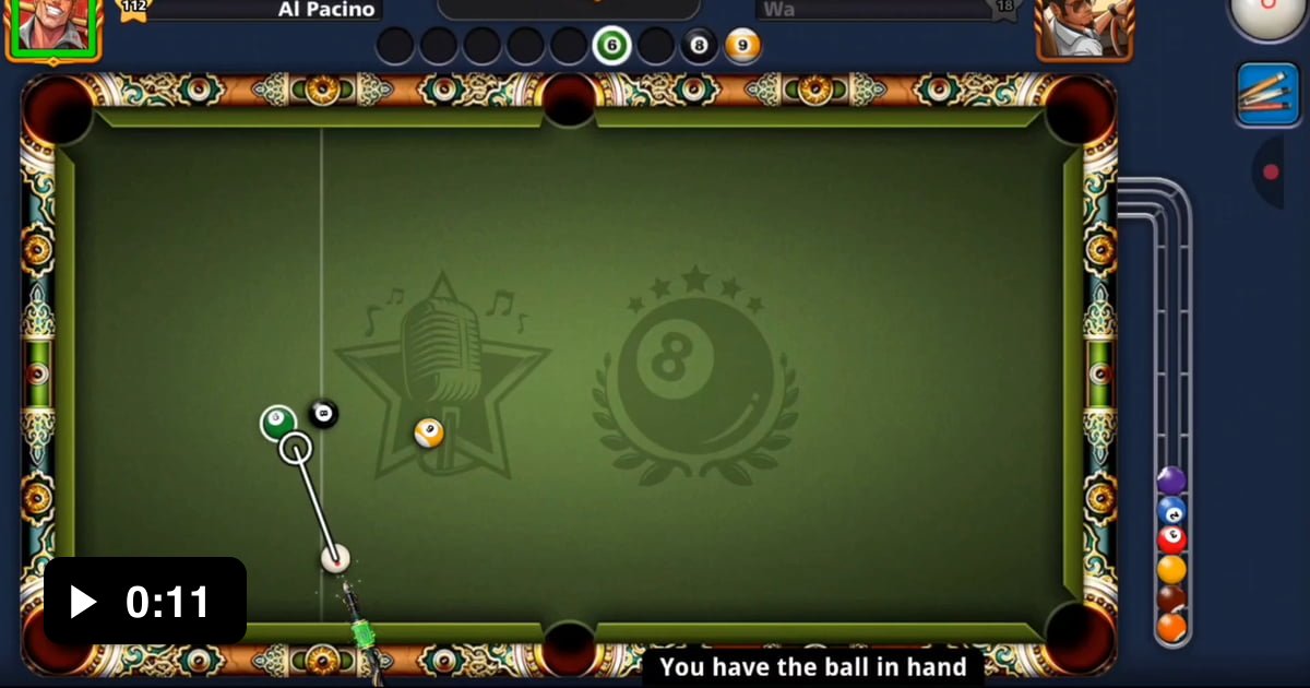 8 Ball Pool: 9 ball. Insane and legendary victory shot. - 9GAG