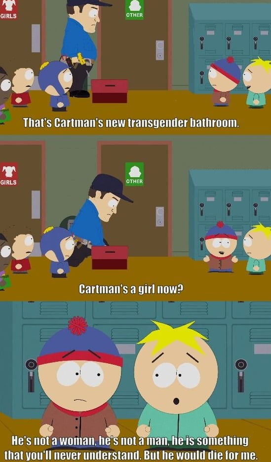 Cartman's a girl now? - 9GAG