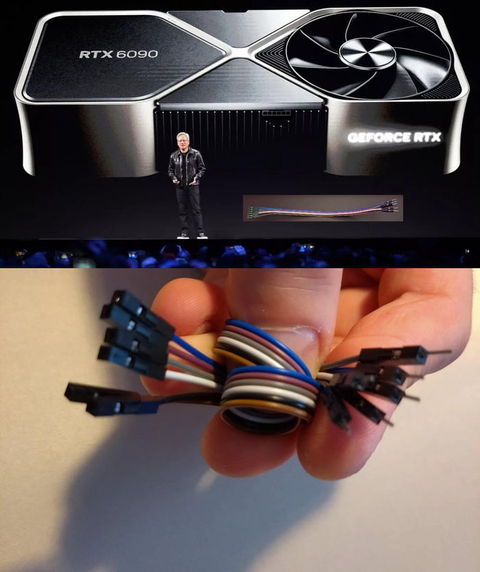 Nvidia has released pics of the upcoming 6000 series power cable, rated ...