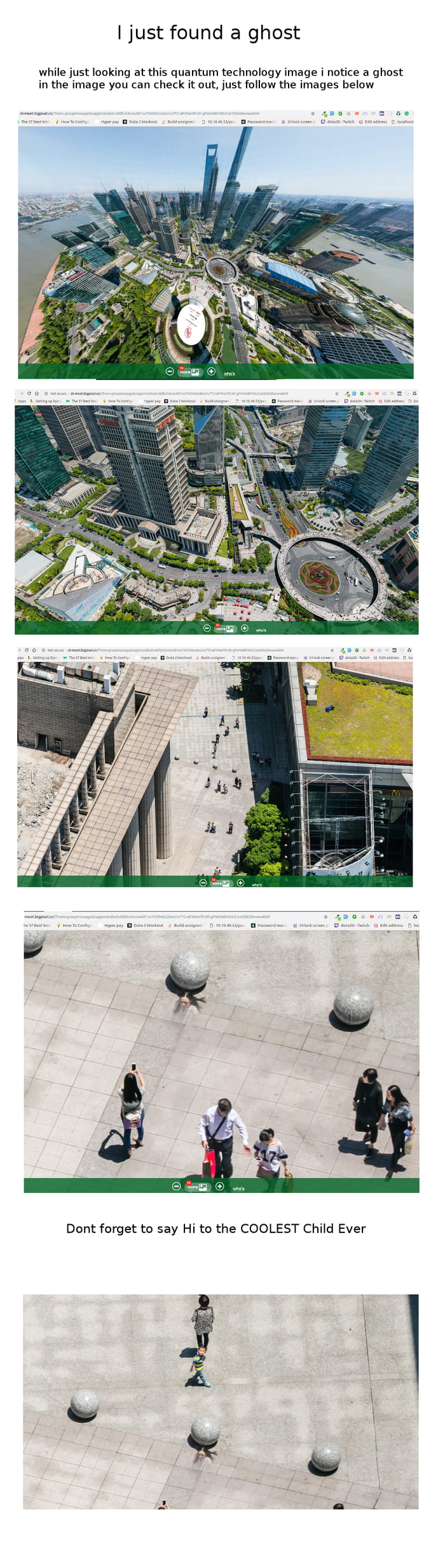 Say hi to the coolest child next to that ghost... - 9GAG