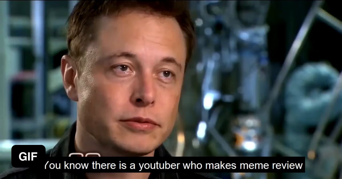 Elon Musk almost cried - 9GAG