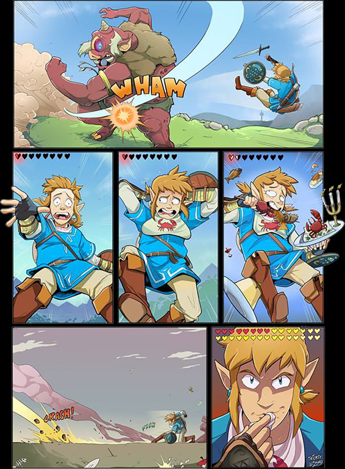 Zelda BOTW is cooking mama in disguise - 9GAG