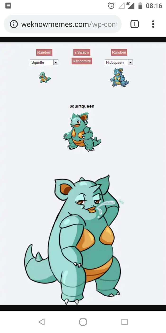 Squirtqueen use squirt blast.. it's super effective... - 9GAG