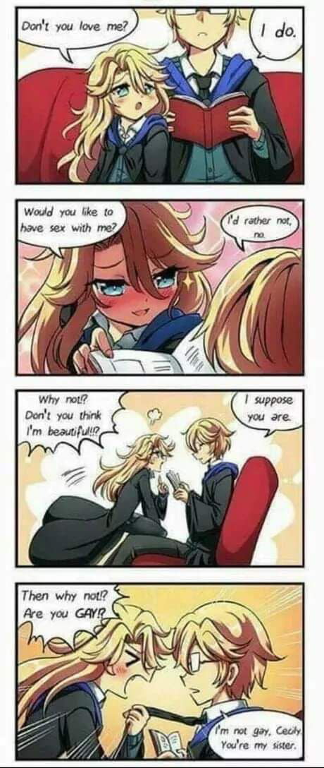 Its not incest if you say no chromo - 9GAG