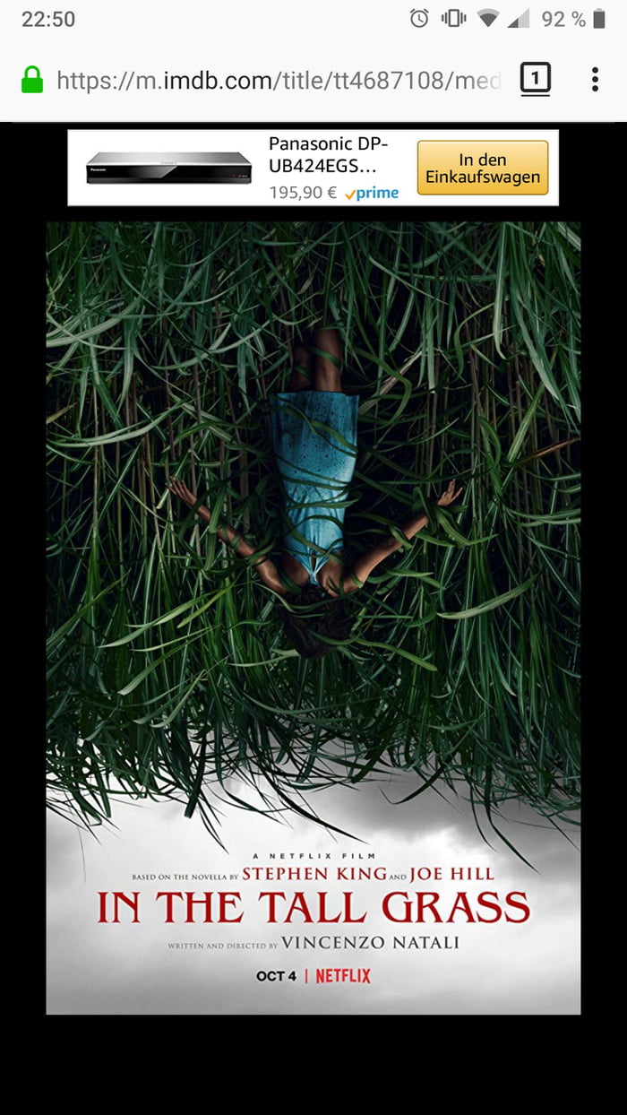 Wow! Great movie!!! In the tall grass! - 9GAG