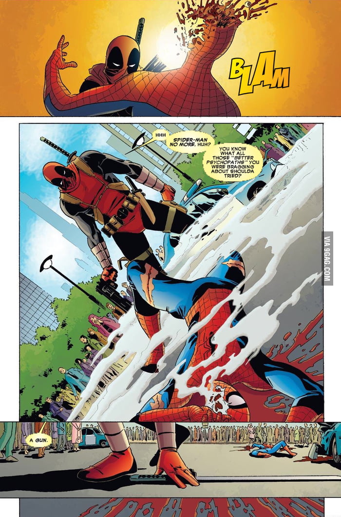 Shocking moments in comic book - 9GAG
