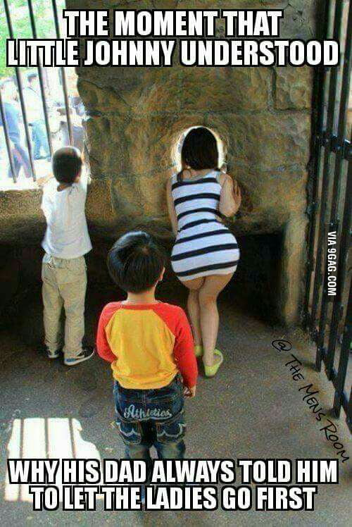 Ladies first! - 9GAG