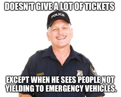Good Guy Cop from earlier today - 9GAG