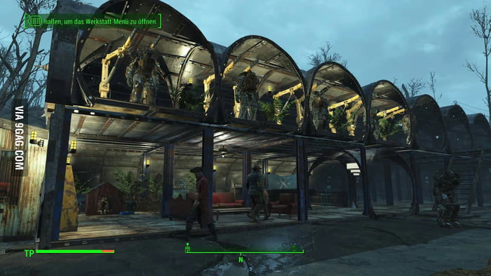 Fallout 4 settlement in starlight Drive-in - 9GAG