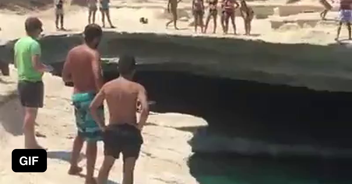 Cliff diving - 9GAG