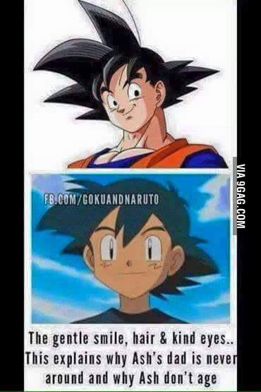 Ash Ketchum's father case solved - 9GAG