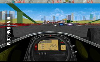 Who remembers Al Unser Jr Arcade Racing? - 9GAG