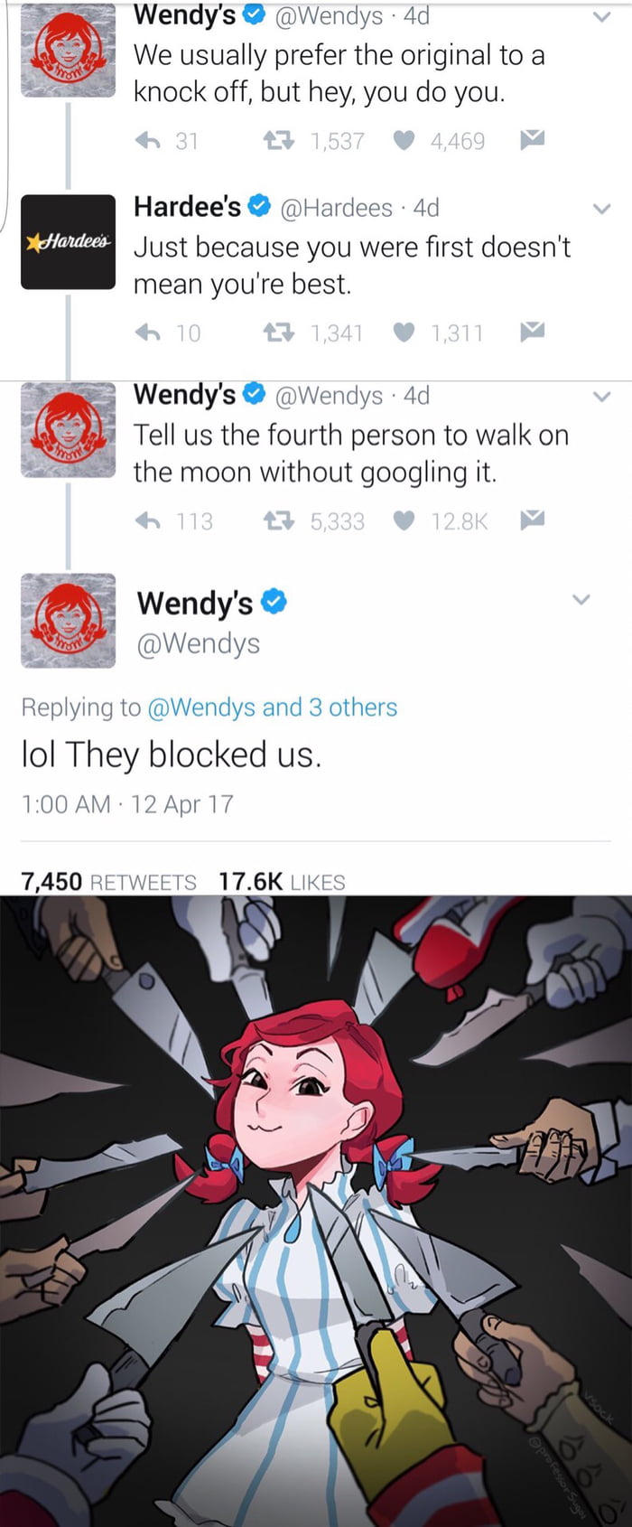They're getting tired of Wendy's sh*t - 9GAG