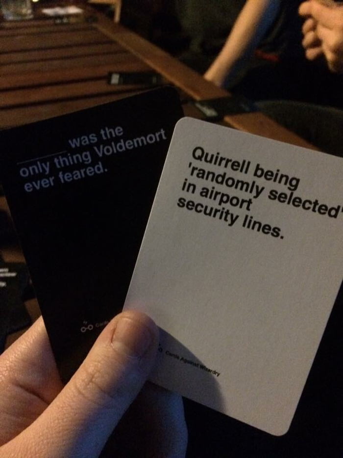 Cards Against Wizardry - 9GAG