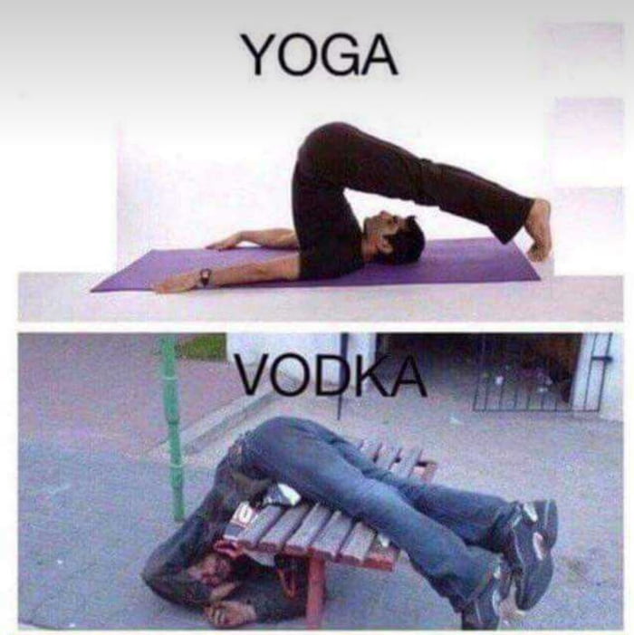 Aka Russian yoga - 9GAG