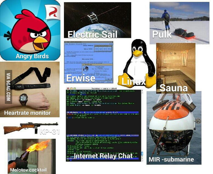 Wikipedia listed Finnish inventions. It's something. Kind of - 9GAG