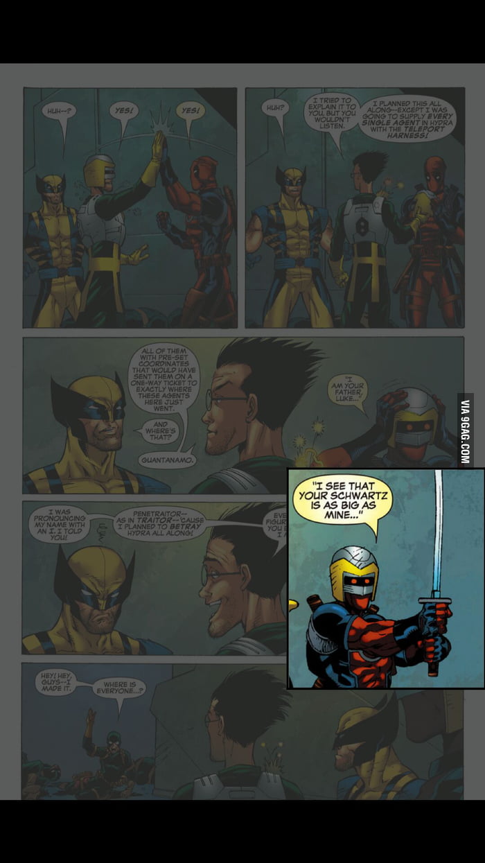Deadpool being Deadpool - 9GAG