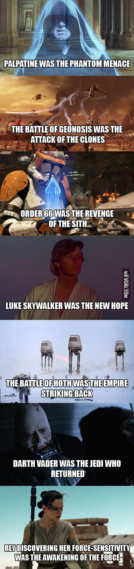 For star wars fans who didn't know - 9GAG