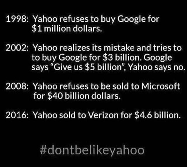 Don't be like Yahoo - 9GAG