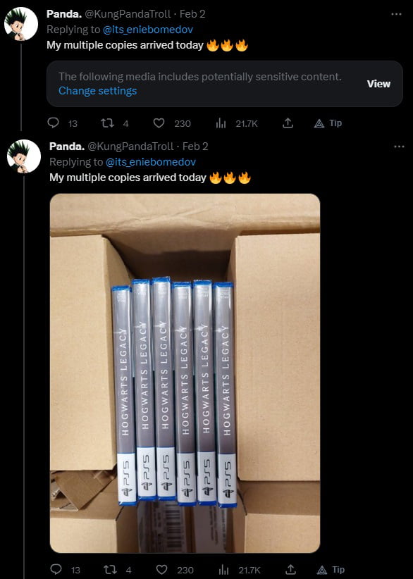 Getting marked as sensitive is like a badge of honor these days. - 9GAG