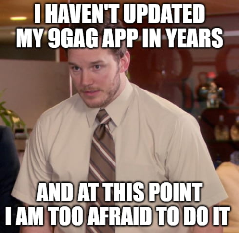 With all the bad features people have been mentioning - 9GAG