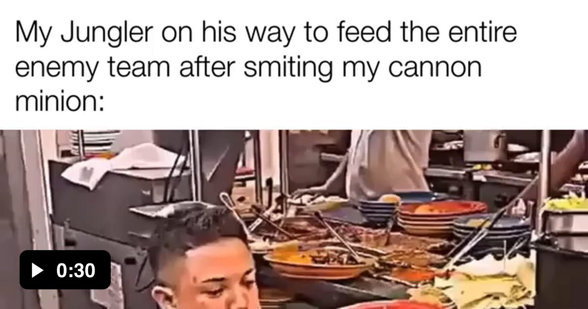 Nothing hits harder than watching your underfed jg try to invade the ...