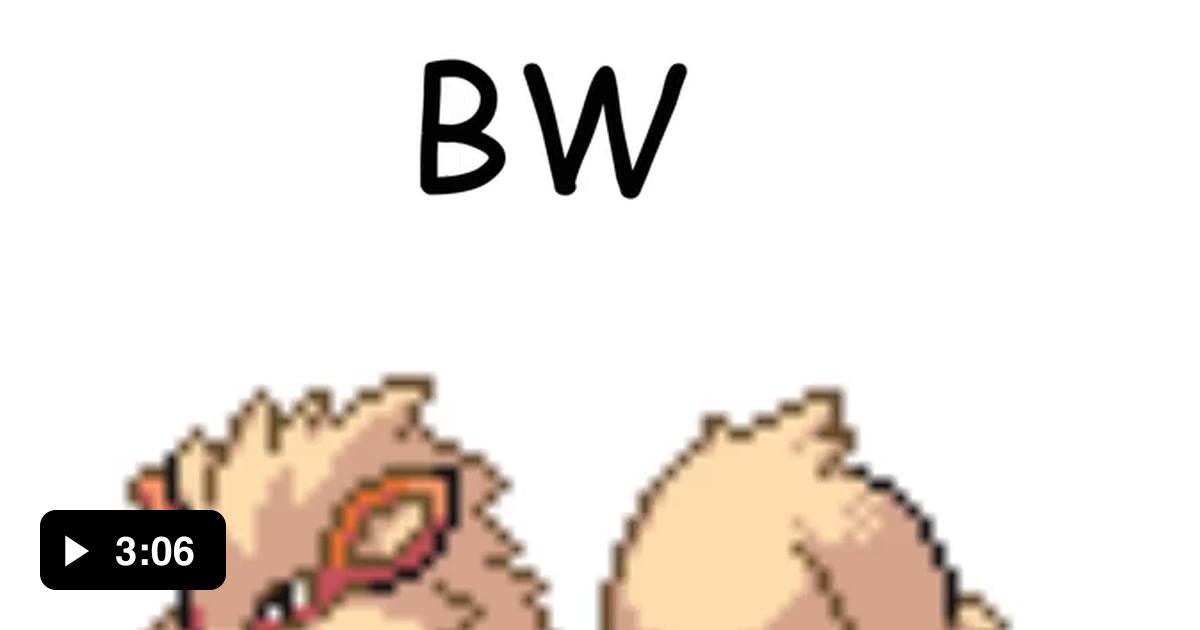 Sprite Changes from BW to B2W2 - 9GAG