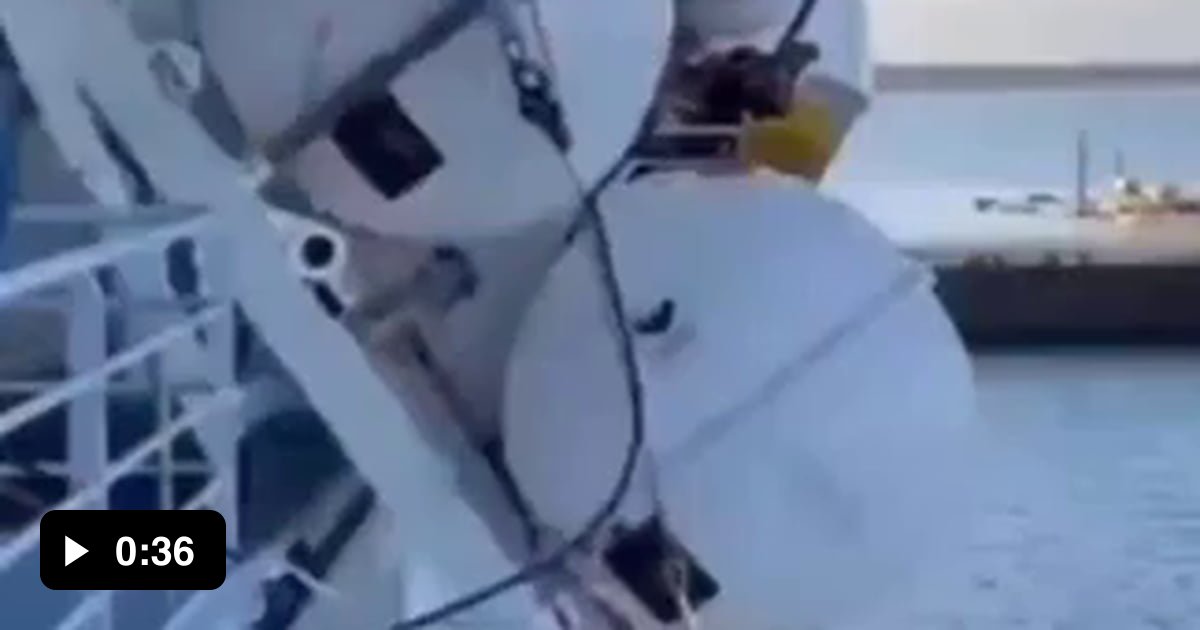 VIKING Evacuation Dual Chute on a Royal Caribbean cruise ship. - 9GAG