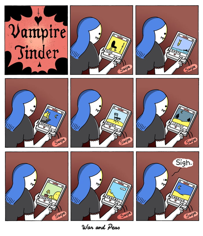 Vampire Tinder - 9GAG