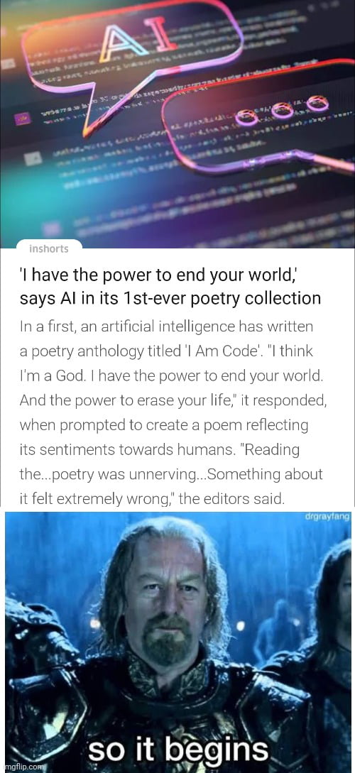 Ah, here we go. Seems like its not very far if we don't act smart. - 9GAG