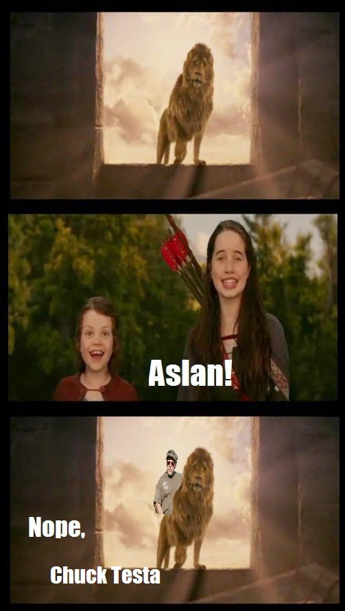 Nope Chuck Testa! A classic! - 9GAG