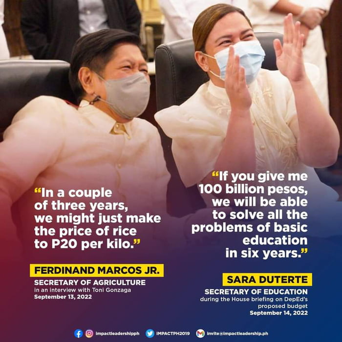 Sabihan niyo ako pag bente na ang bigas ha. - 9GAG