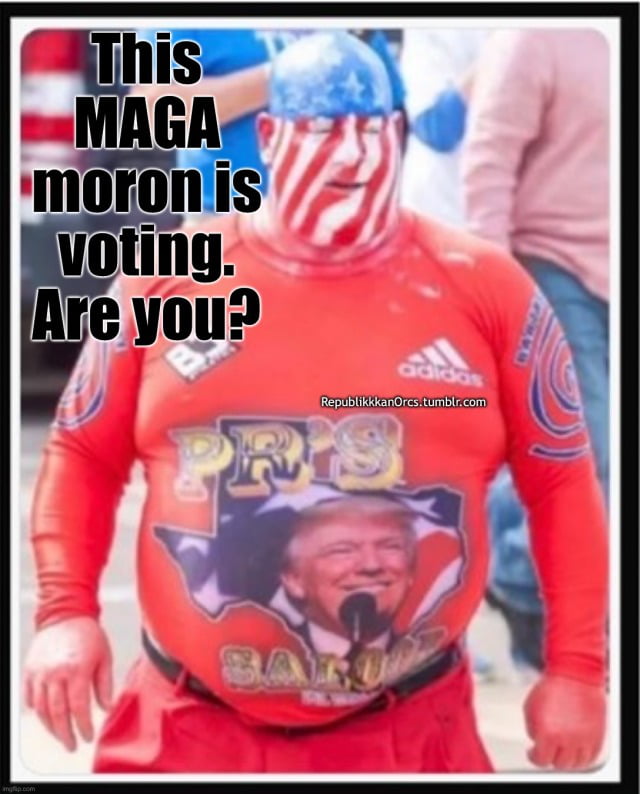 MAGA MORONS ON THE LOOSE - 9GAG