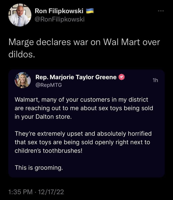 Mgt Is Upset That Walmart Is Selling Sex Toys 9gag
