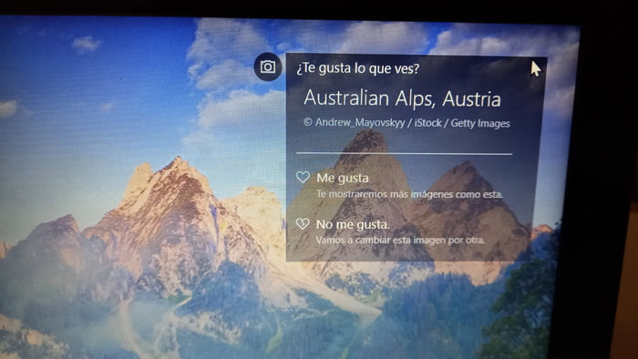 Yes even Windows makes this mistake: Australian Alps, Austria - 9GAG