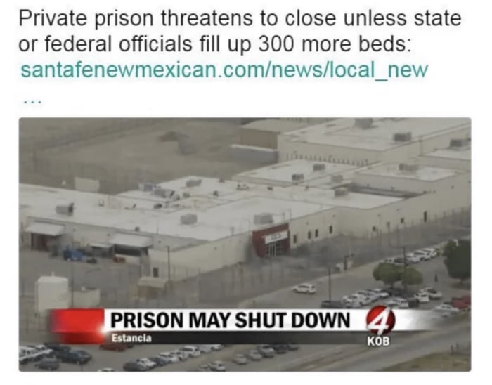 The prisons yearn to be filled - 9GAG