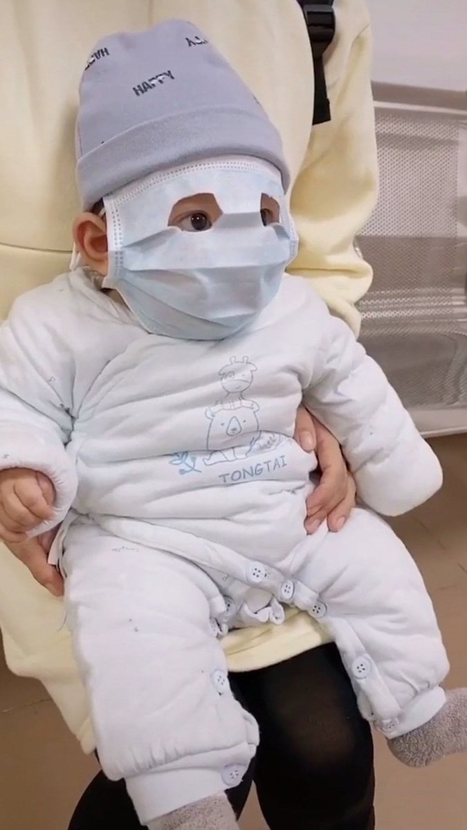 Baby Boss Bane, he was born in the pandemic and molded by it - 9GAG