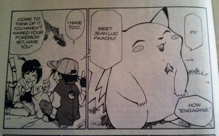 The True name of Pikachu is Jean Luc Pikachu - 9GAG
