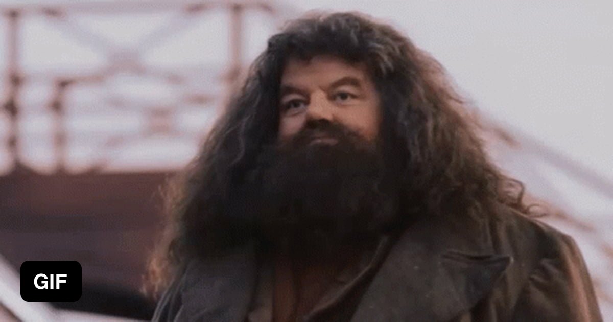 Goodbye Hagrid, hope you meet all the Dragons and Hippogriffs in the ...