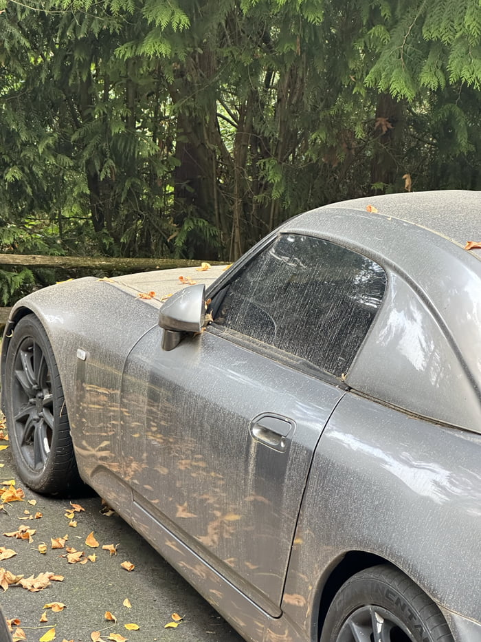 This S2000 has sat outside in the PNW rain for the last 3 years. Maybe ...